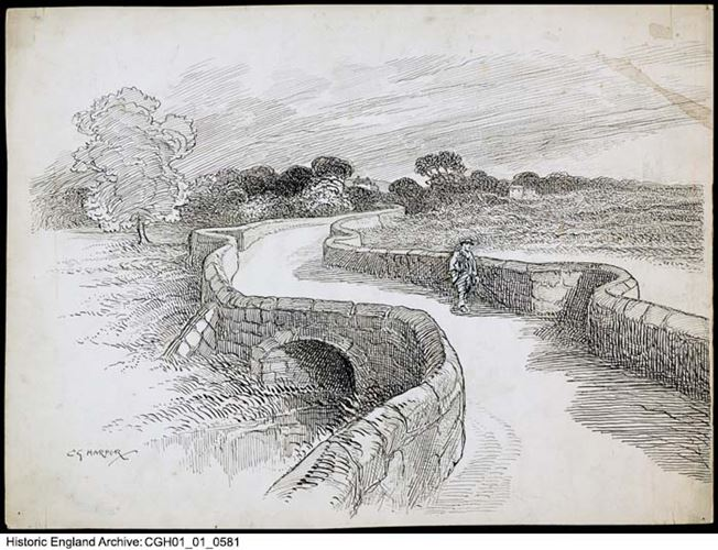 The hermit of the bridge – The Old Roads of Derbyshire