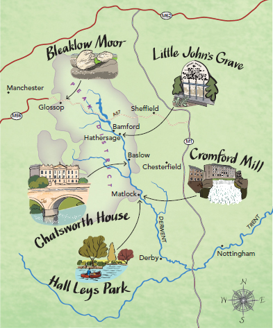 Watery ways – The Old Roads of Derbyshire